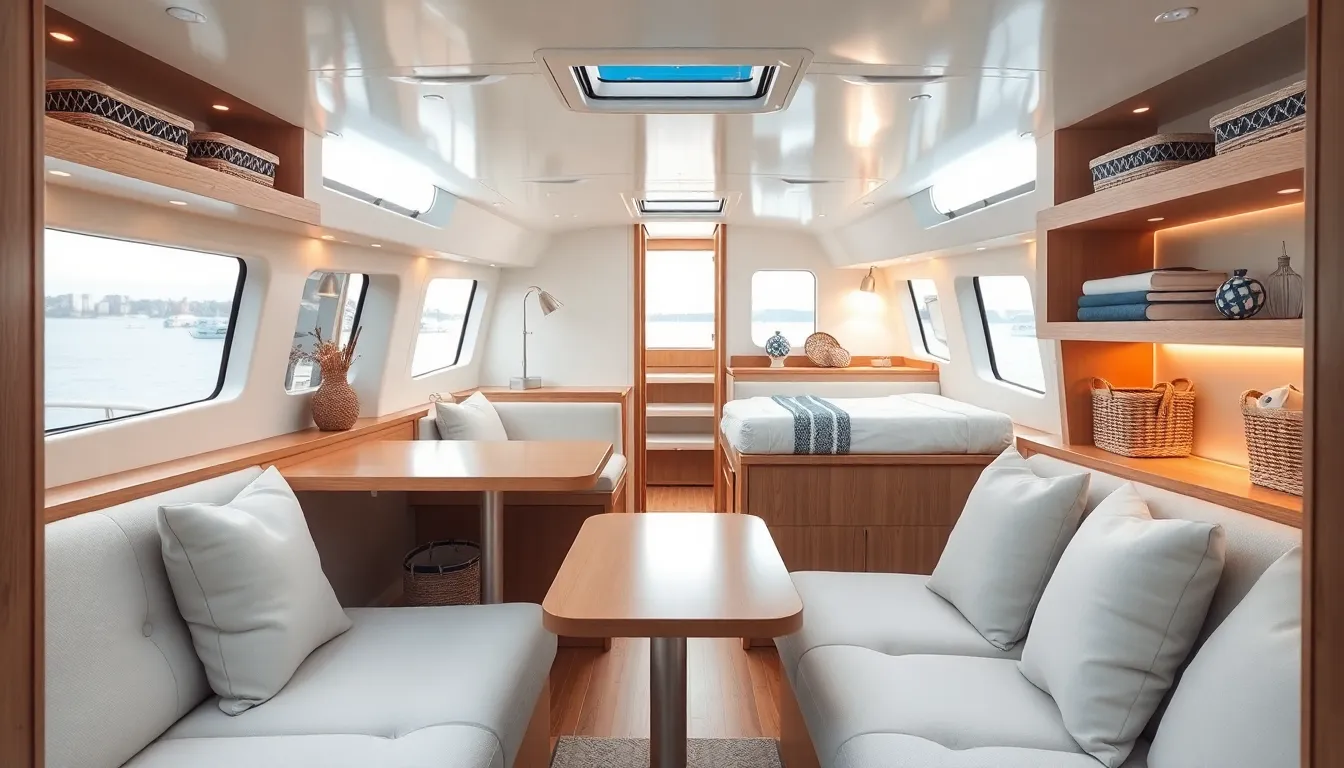 Small Boat Interior Design Ideas: Transforming Tiny Spaces into Cozy ...